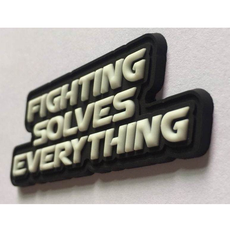 Fighting Solves Everything Patch – Student of the Gun Gear Store