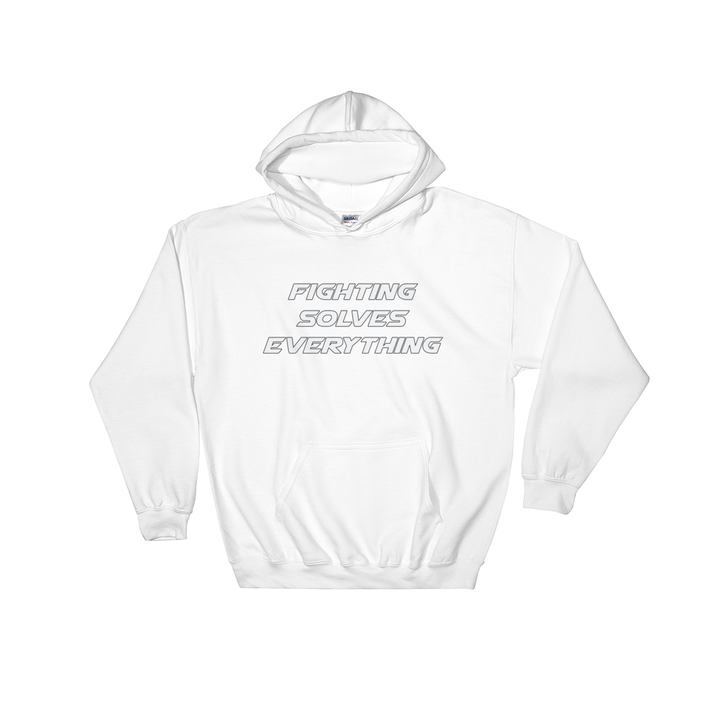 Fighting Solves Everything Hoodie – Student of the Gun Gear Store